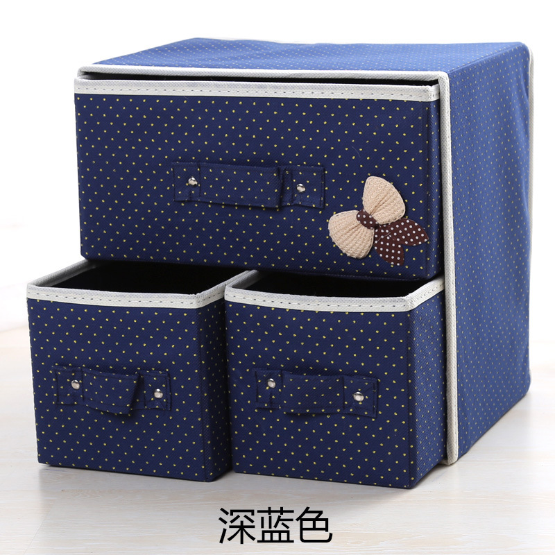 Storage Box Organizer 3 Laci (2 Kecil, 1 Besar) Multifungsi | Grosir ...